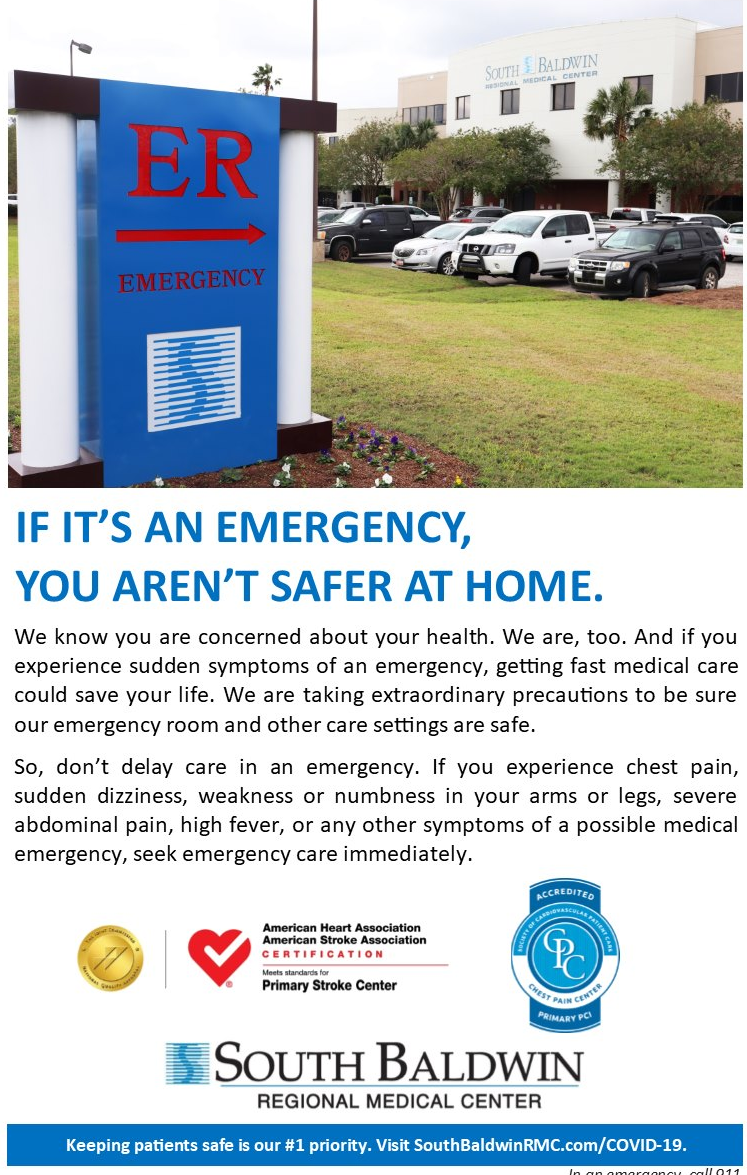 SOUTH BALDWIN REGIONAL MEDICAL CENTER - Foley AL - Hours, Directions ...