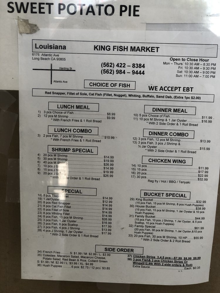 King Fish Market, Long Beach - Menu, Reviews (166), Photos (26 ...