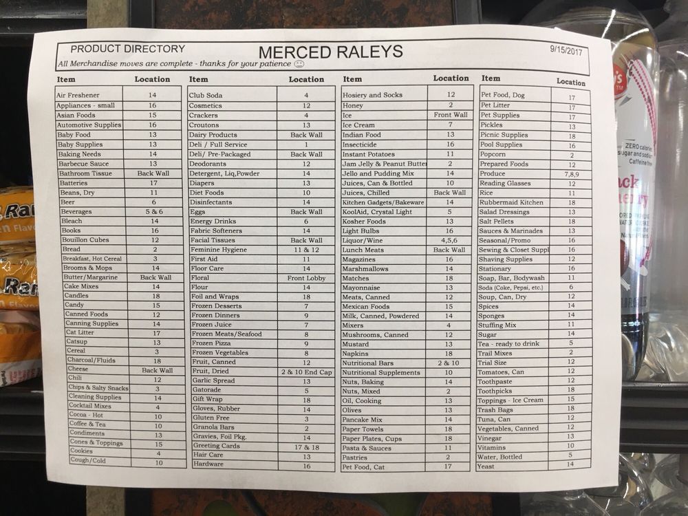 RALEY'S - 3550 G St, Merced CA - Hours, Directions, Reviews - Loc8NearMe