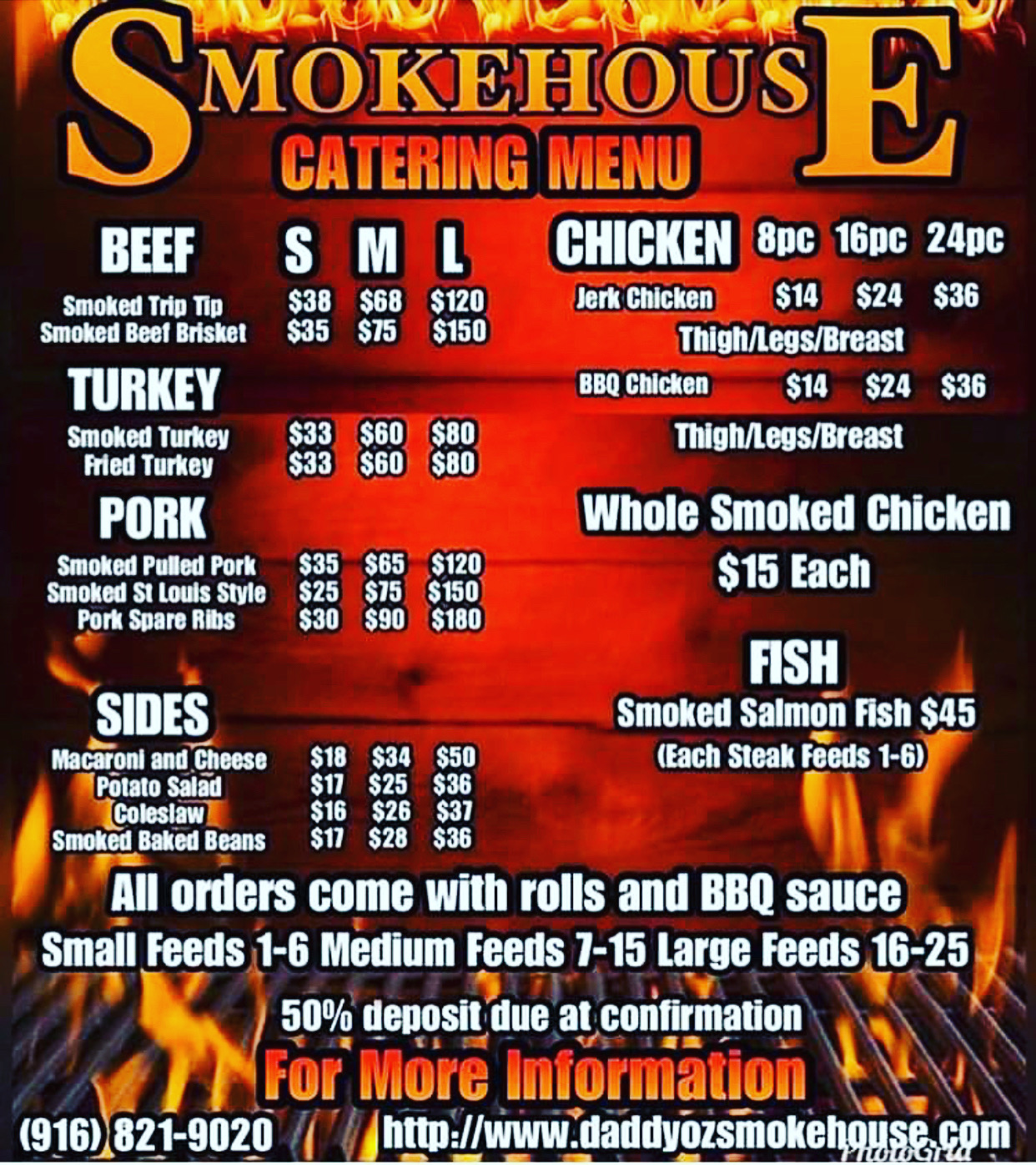 Daddy O's Smokehouse, Rancho Cordova - Menu, Reviews (231), Photos (48 ...