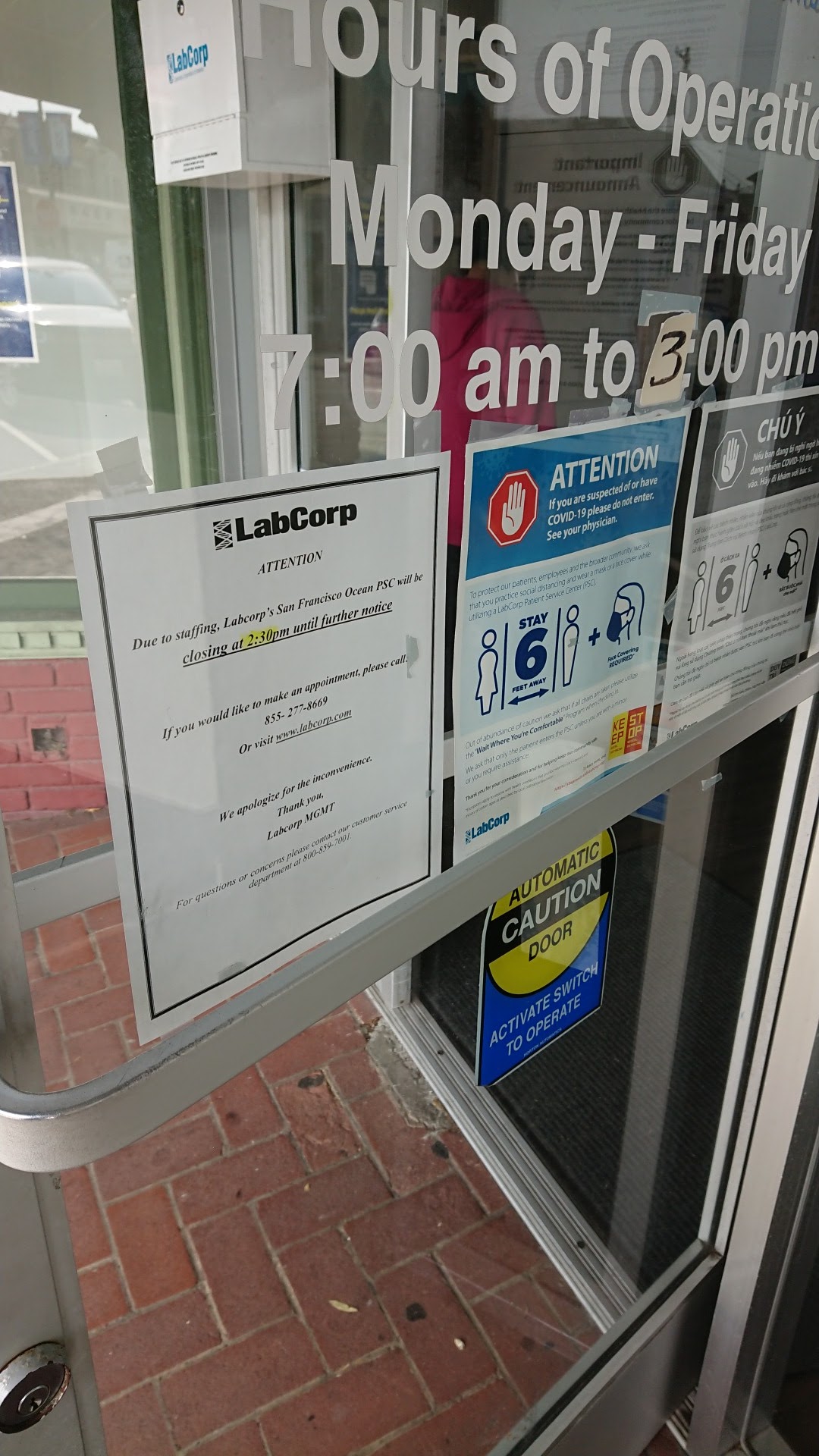 LABCORP - 2622 Ocean Ave, San Francisco CA - Hours, Directions, Reviews ...