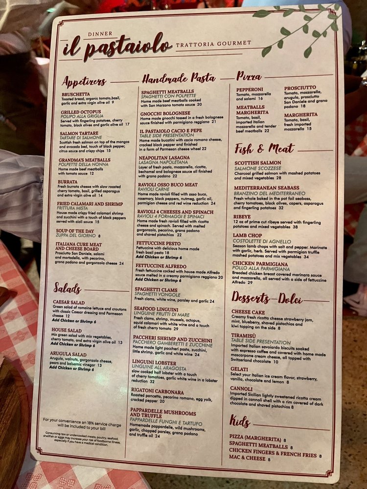 Il Gabbiano, Miami - Menu, Reviews (484), Photos (91) - Restaurantji