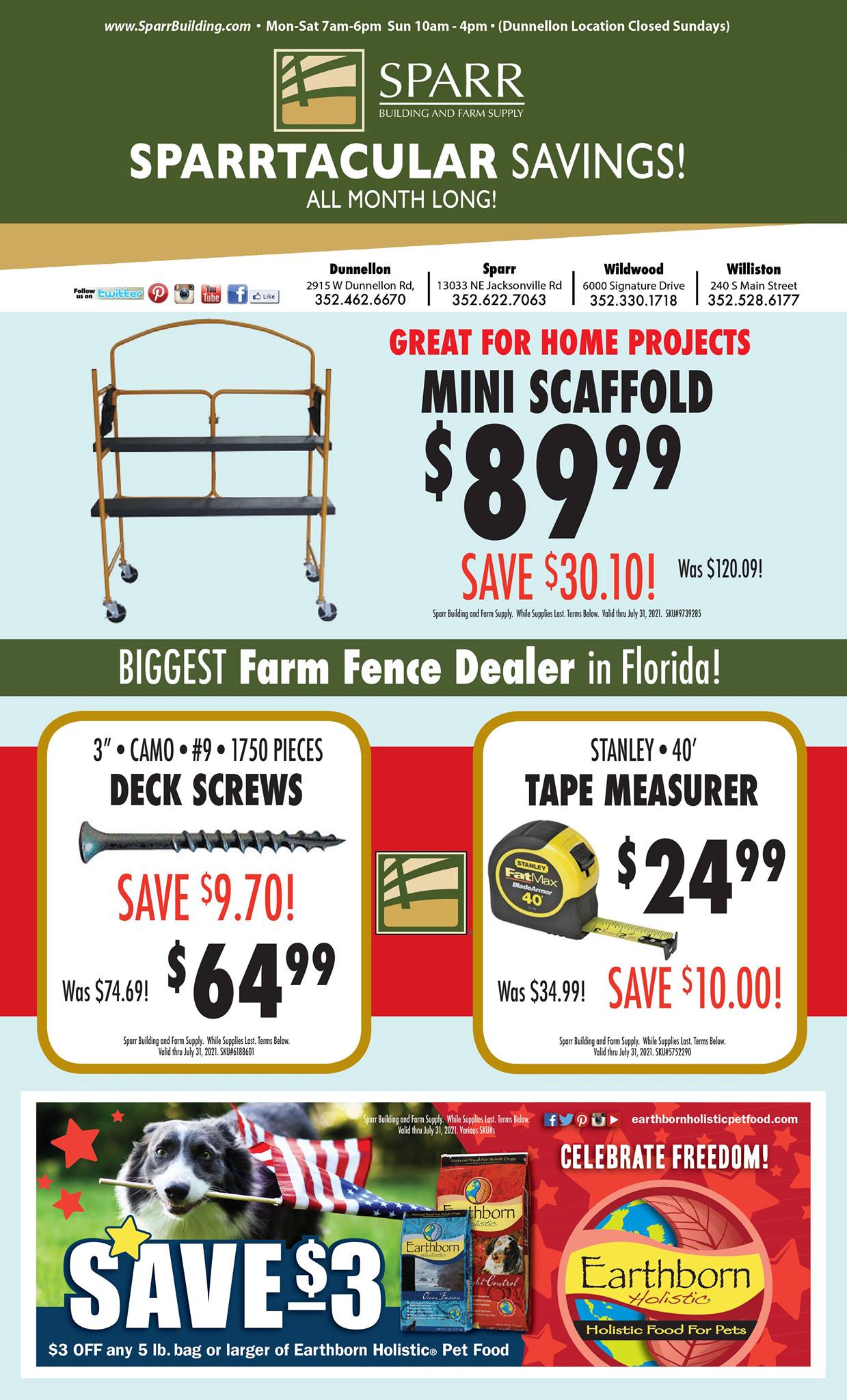 SPARR BUILDING & FARM SUPPLY - Wildwood FL - Hours, Directions, Reviews ...