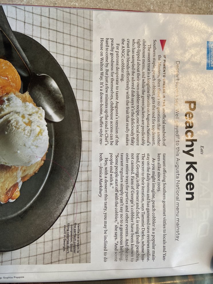 Chef's House, Augusta - Menu, Reviews (191), Photos (31) - Restaurantji