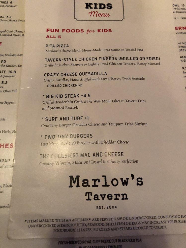Marlow's Tavern, Marietta - Menu, Reviews (394), Photos (77) - Restaurantji