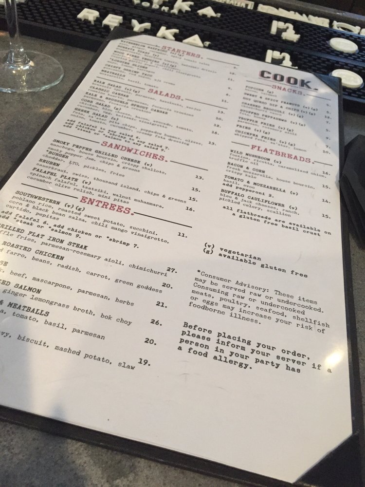 Cook Needham, Needham - Menu, Reviews (210), Photos (70) - Restaurantji