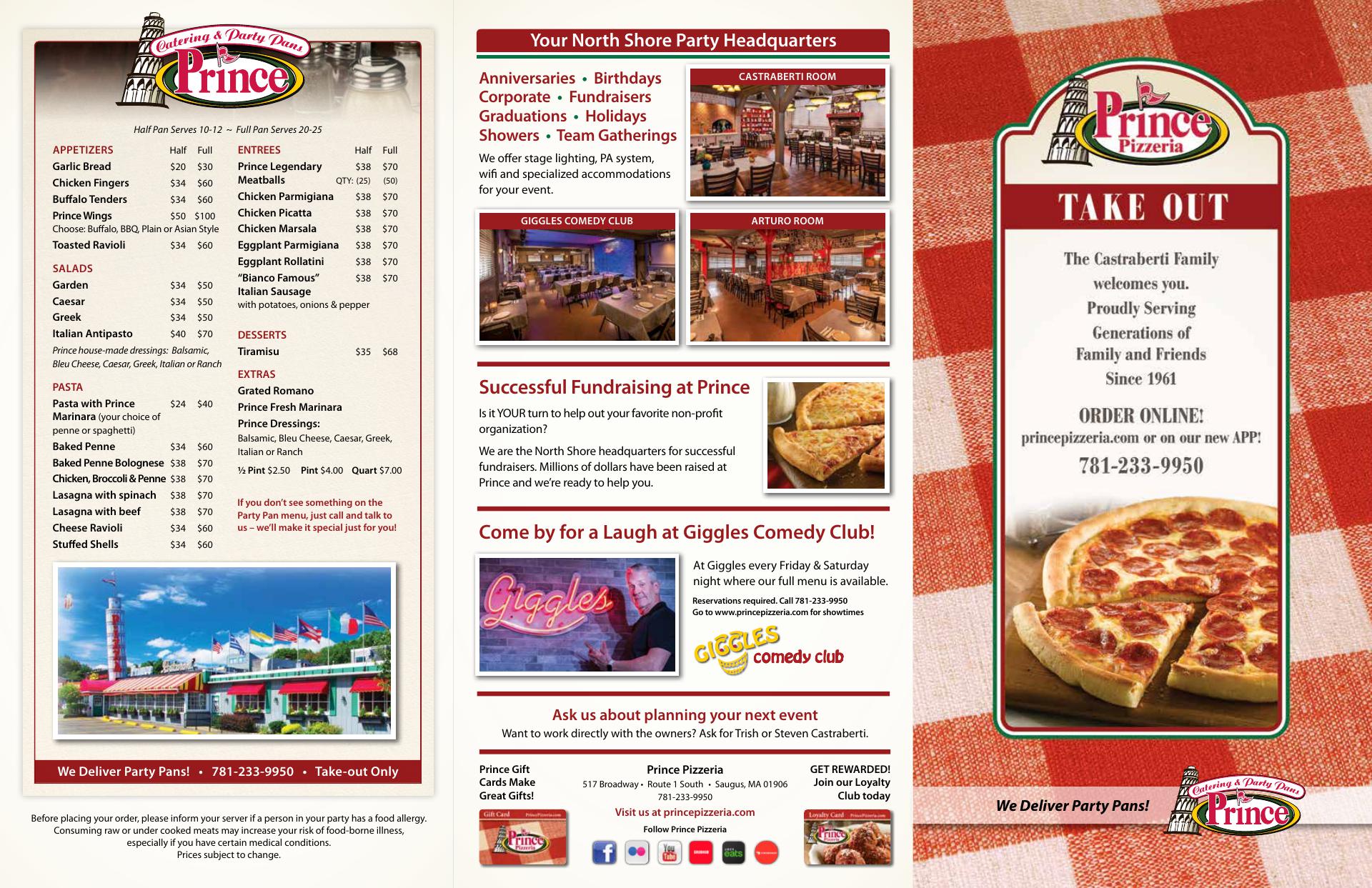 Prince Pizzeria, Saugus - Menu, Reviews (366), Photos (75) - Restaurantji