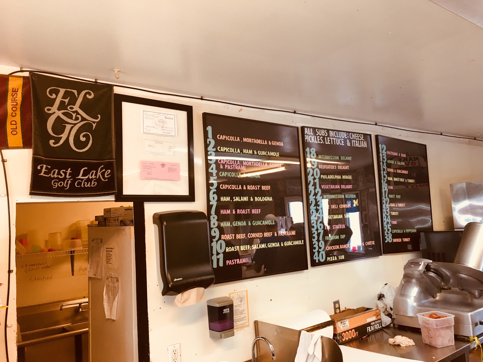 Menu for Intermission Deli, Saginaw, MI - Restaurantji