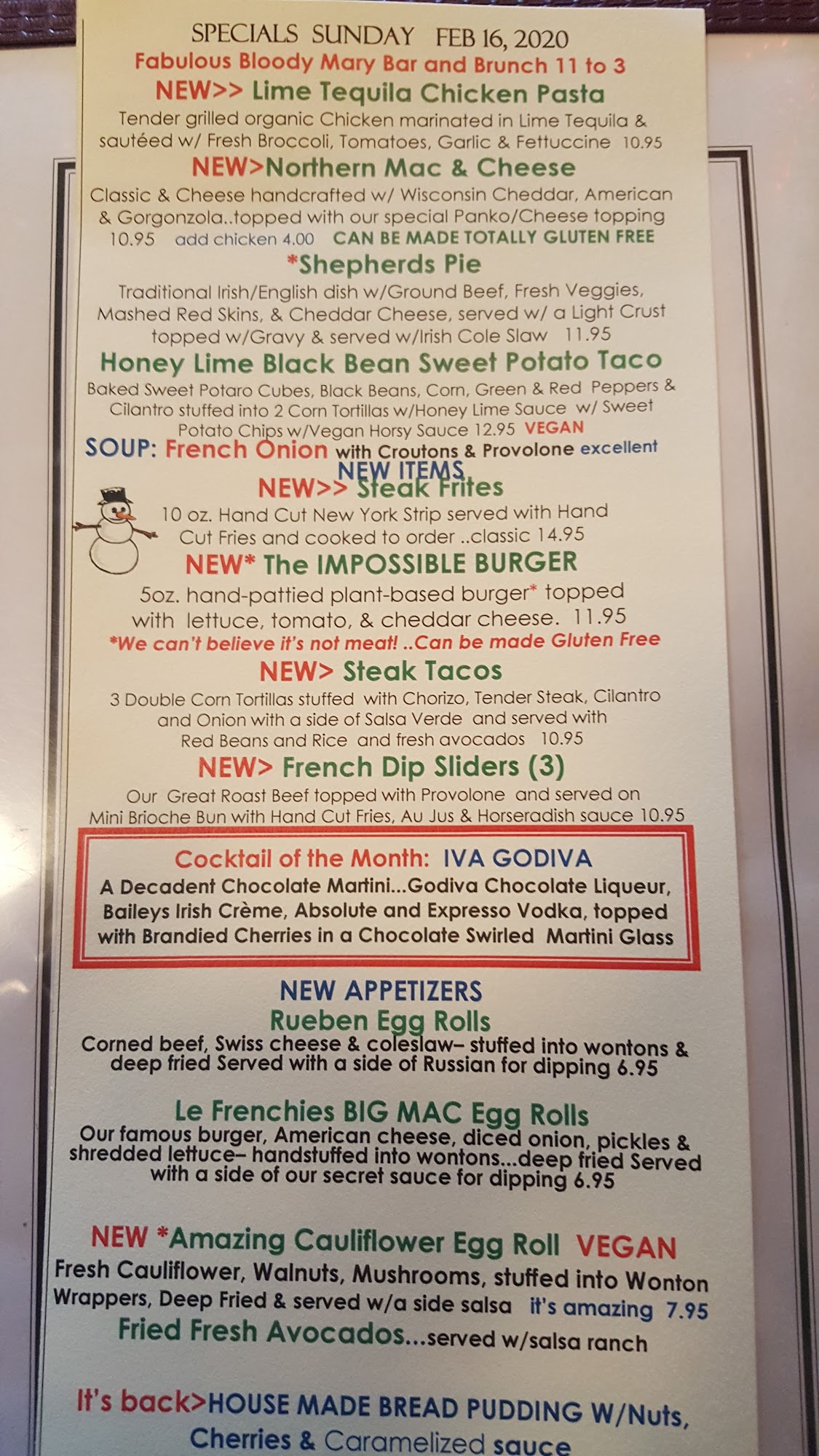 Menu for Sidetrack Bar and Grill, Ypsilanti, MI - Restaurantji