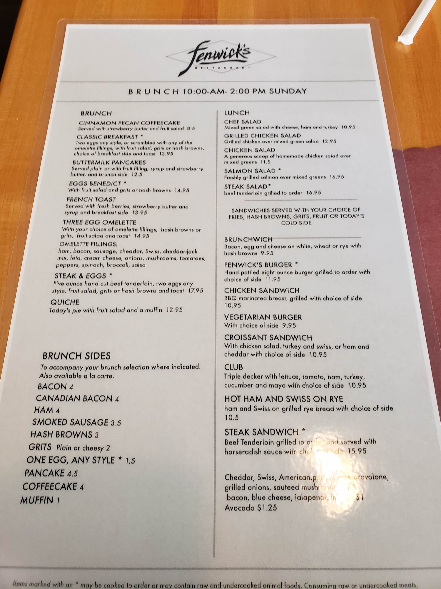 Fenwick's Restaurant, Charlotte - Menu, Reviews (231), Photos (75 ...