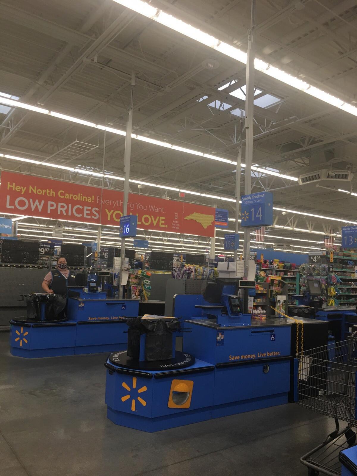 WALMART SUPERCENTER - 349 Kinston Hwy, Richlands NC - Hours, Directions ...