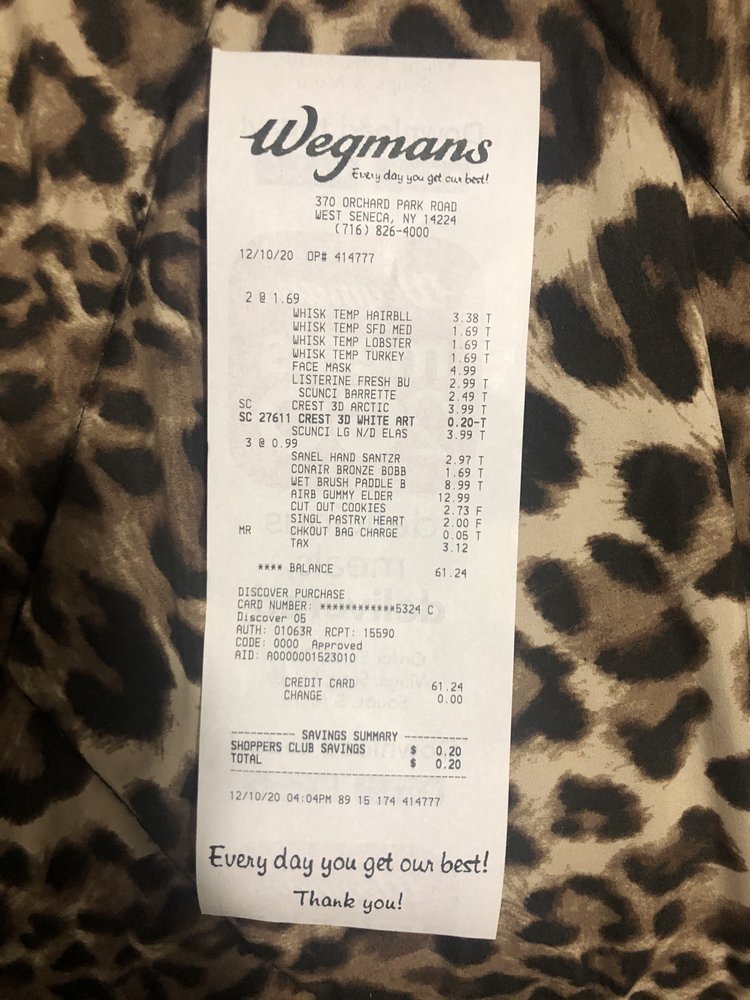 WEGMANS PHARMACY - 370 Orchard Park Rd, West Seneca NY - Hours ...