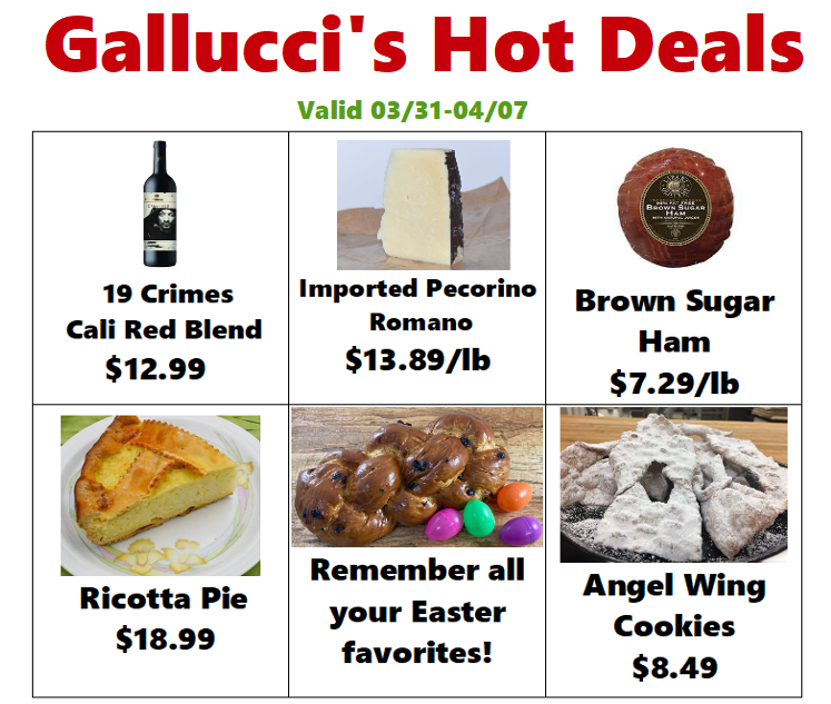 GUST GALLUCCI'S ITALIAN FOODS - Cleveland OH - Hours, Directions ...
