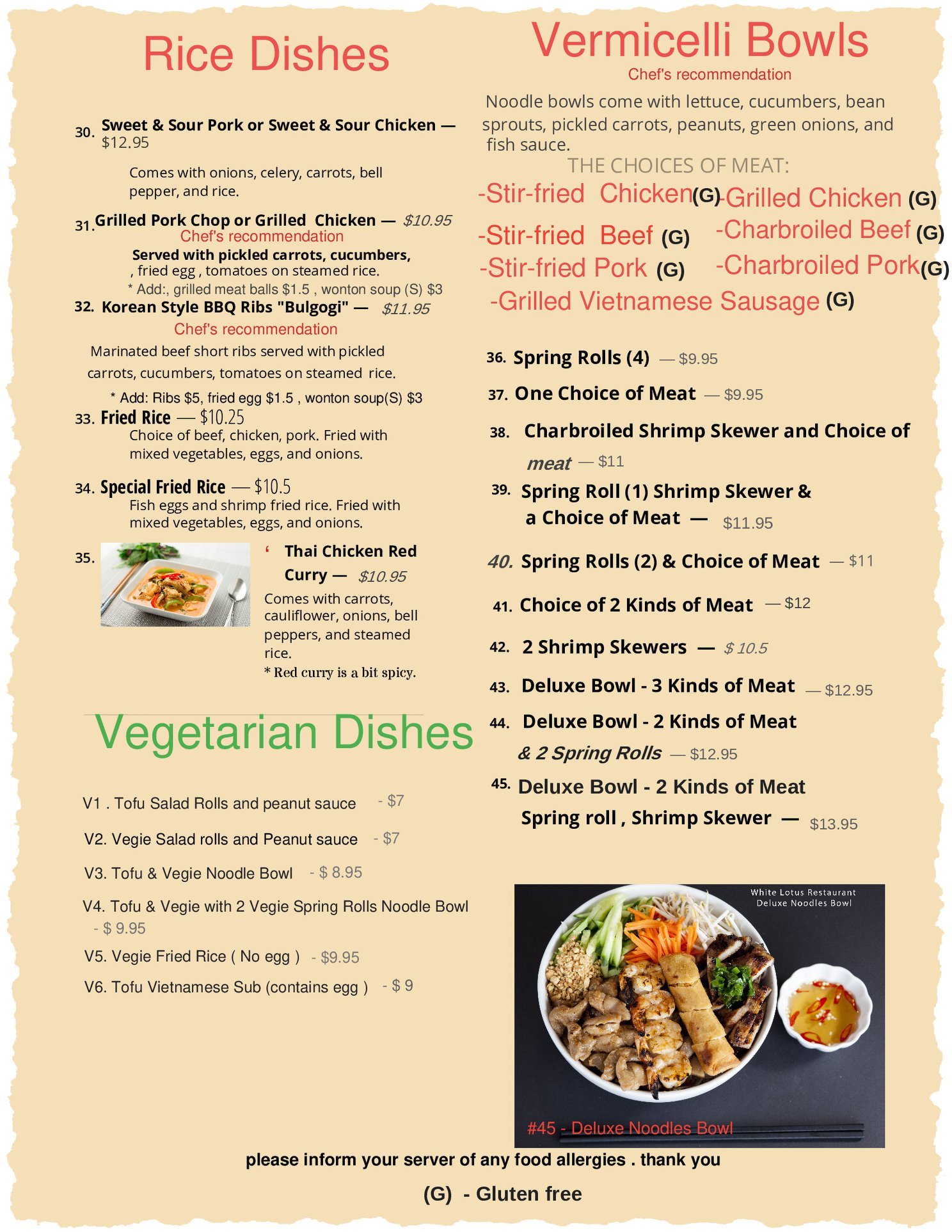 White Lotus Restaurant, Saskatoon - Menu, Reviews (178), Photos (67 ...