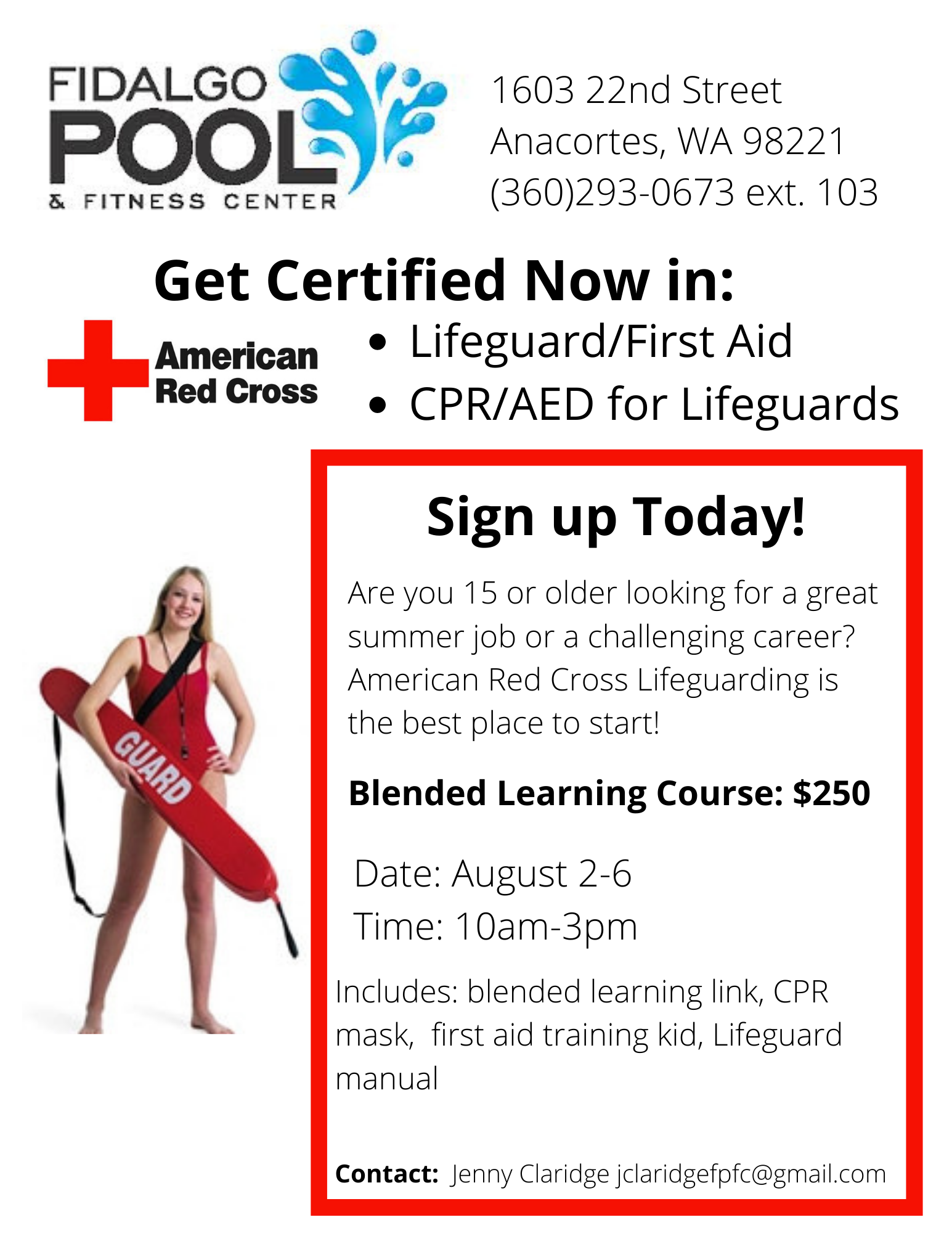 FIDALGO POOL & FITNESS CENTER - Anacortes WA - Hours, Directions ...