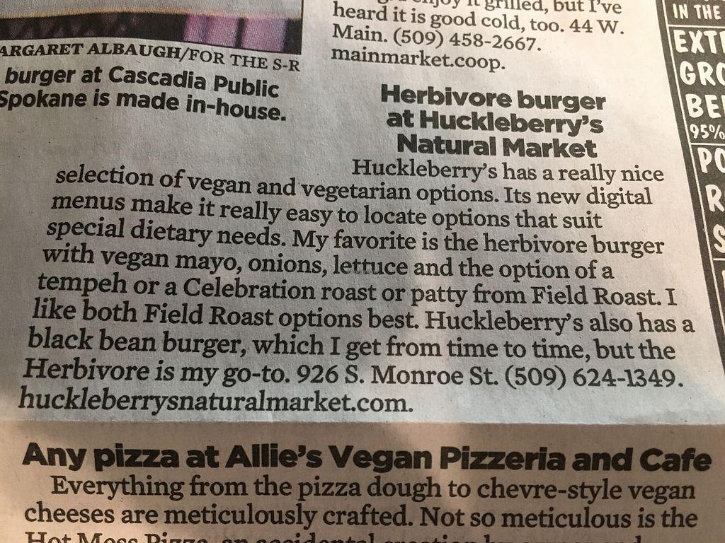 HUCKLEBERRY'S NATURAL MARKET - Spokane WA - Hours, Directions, Reviews ...